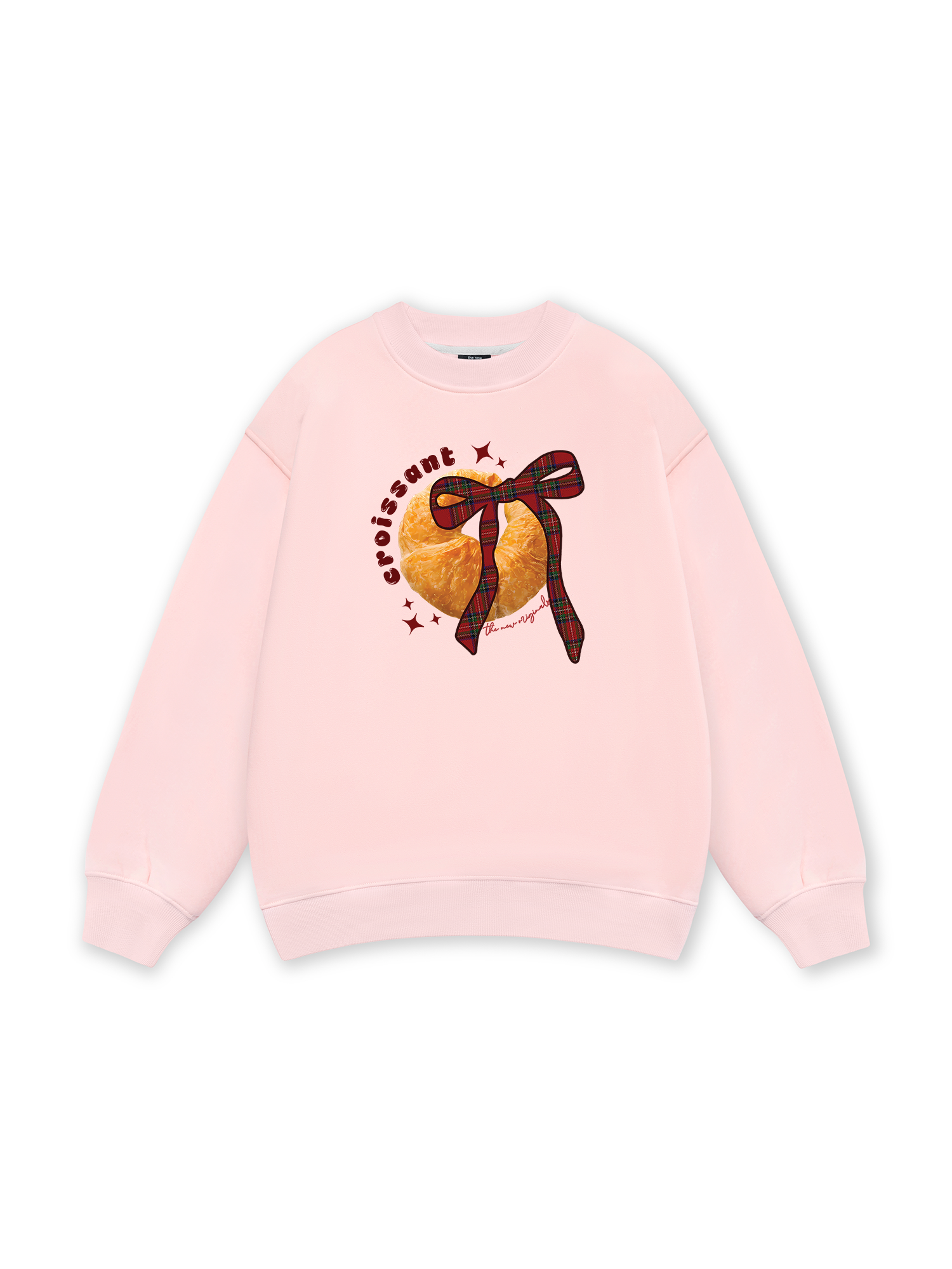 Sweet Pastry Red Plaid Bow Sweater – The New Originals