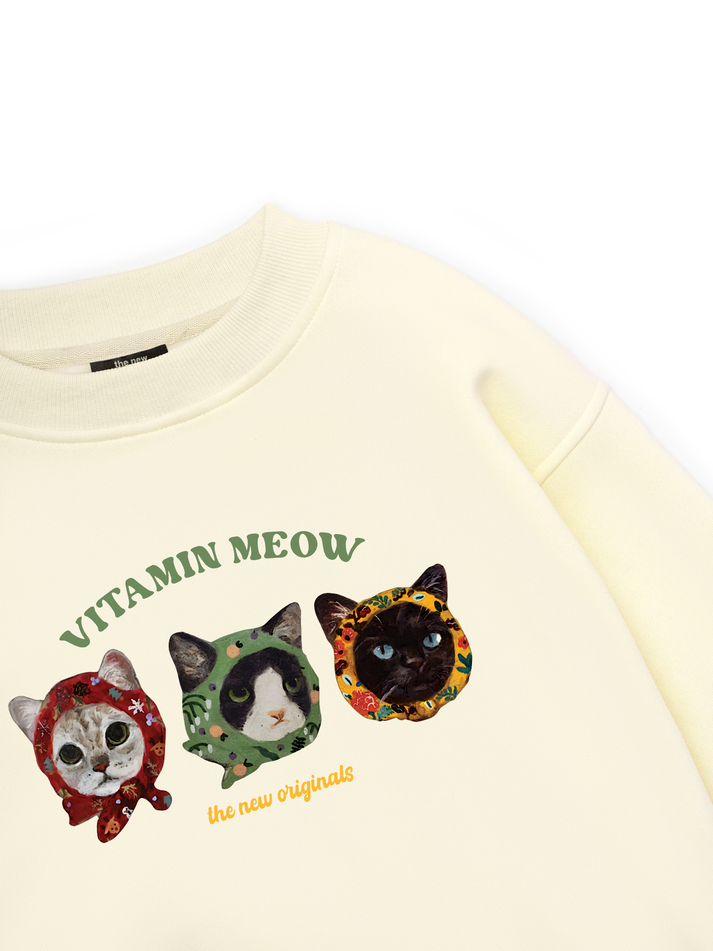 Vitamin Meow Sweater – The New Originals