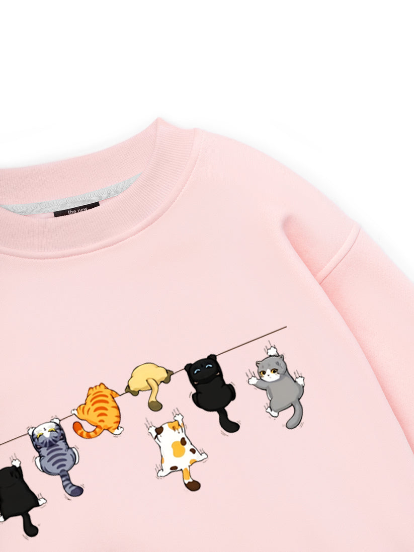 Cat Line Up Sweater – The New Originals